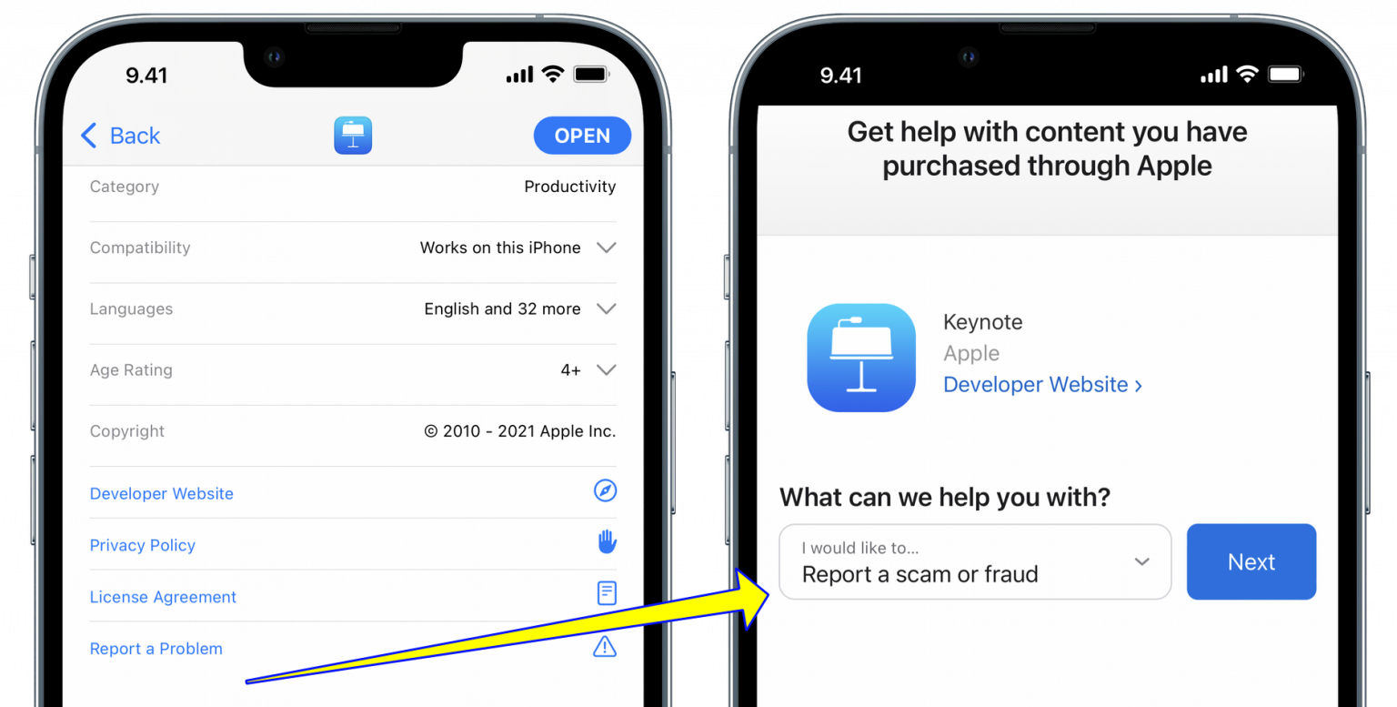 „Report a Problem“-Button im App Store gesichtet – iPhoneBlog.de