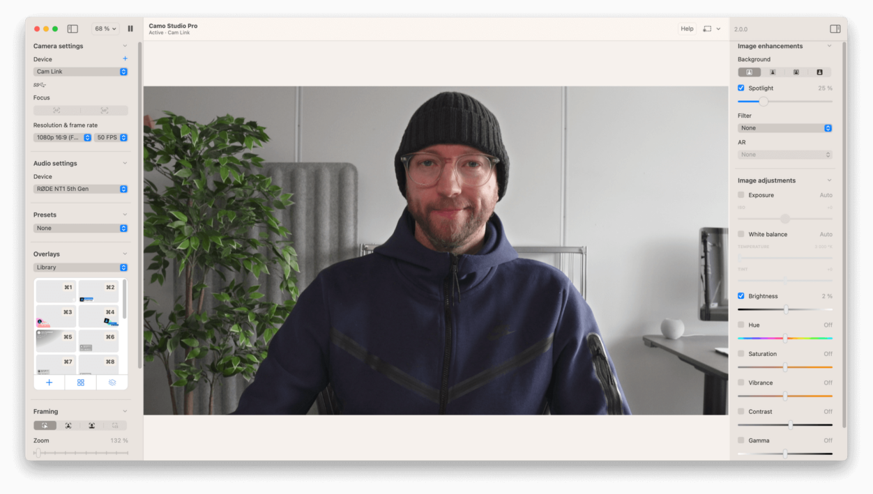 Besser ins Webcam-Bild gesetzt: Camo Studio Pro – iPhoneBlog.de