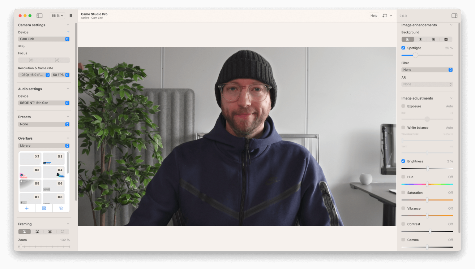 Besser ins Webcam-Bild gesetzt: Camo Studio Pro – iPhoneBlog.de