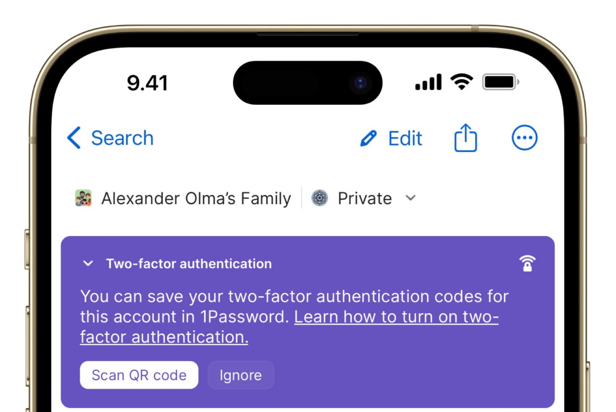 „1Password and 2FA: Is it wrong to store passwords and one-time codes together?“ – iPhoneBlog.de