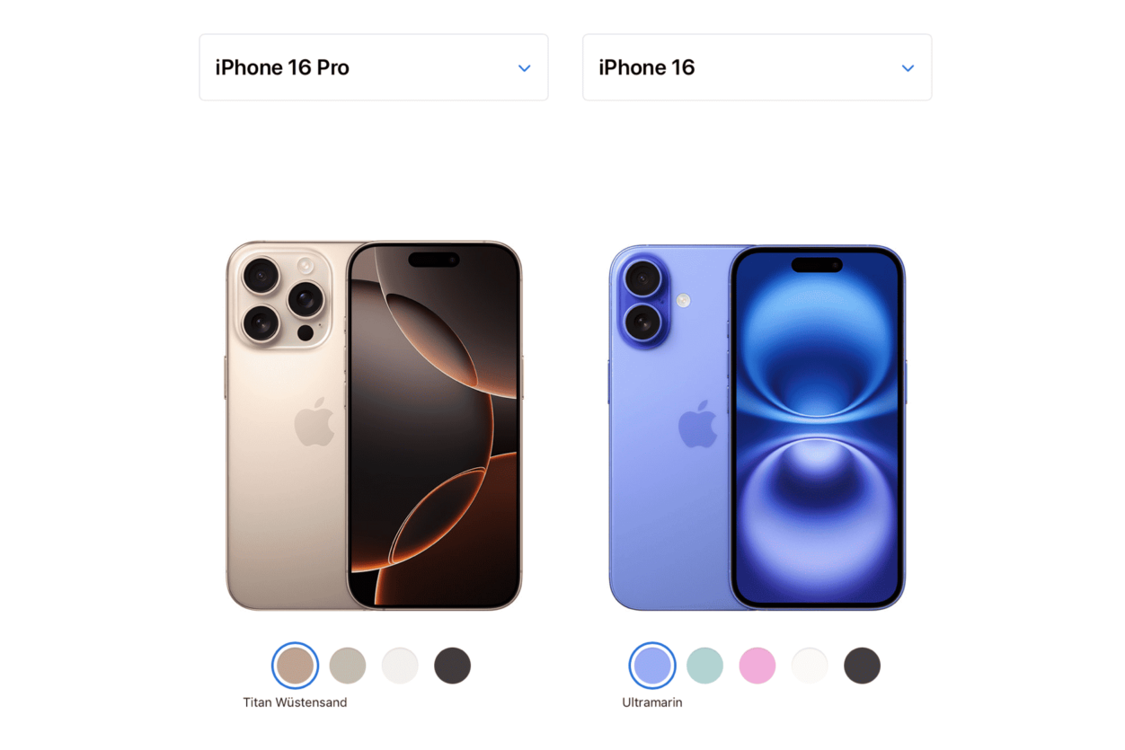 iPhone 16 vs 16 Pro – iPhoneBlog.de