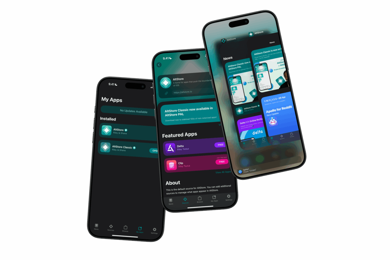 Ein Store im Store: AltStore PAL installiert AltStore Classic ...