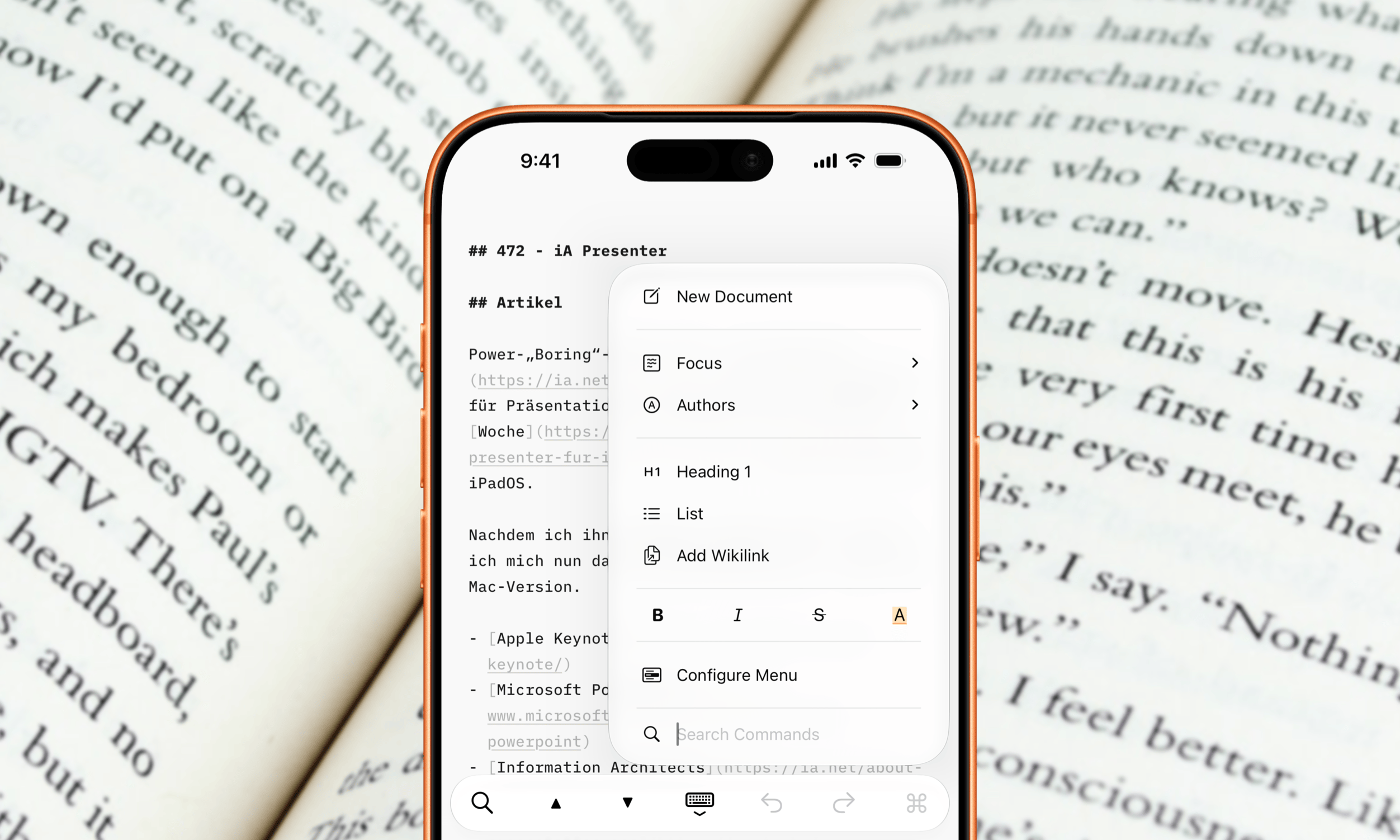 Mit Liquid Glass und einer Command Palette: iA Writer 8 – iPhoneBlog.de